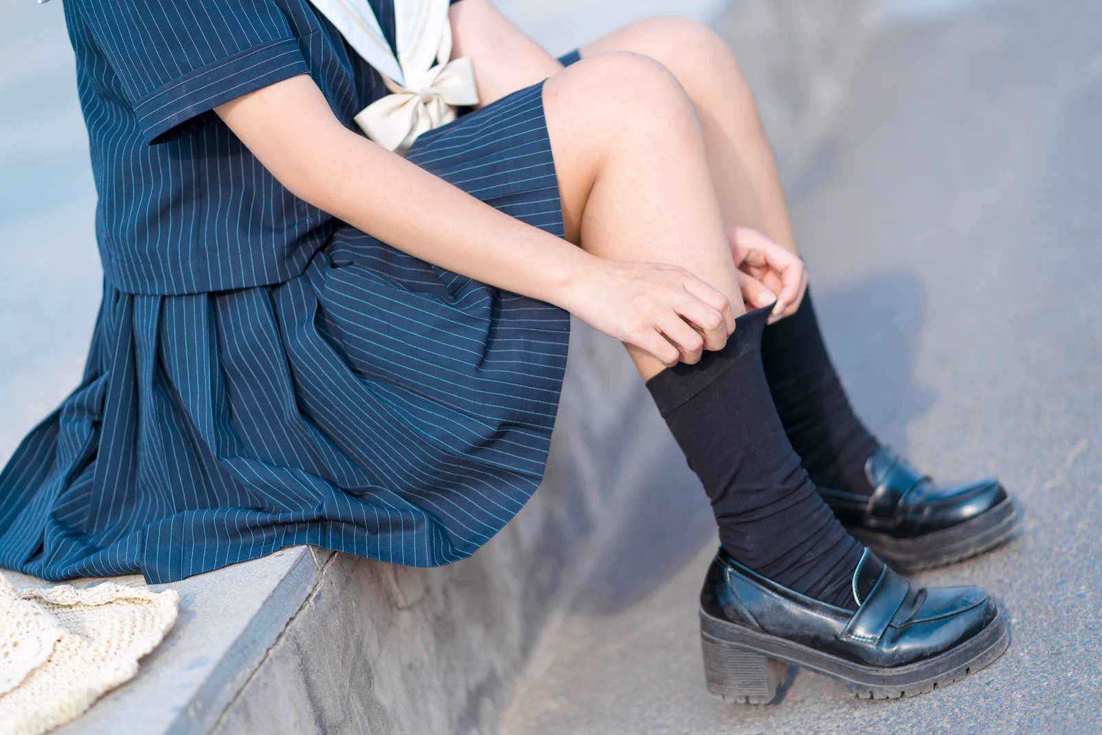 蠢沫沫 - NO.003 jk制服[40P-598.9M] | chunmomo